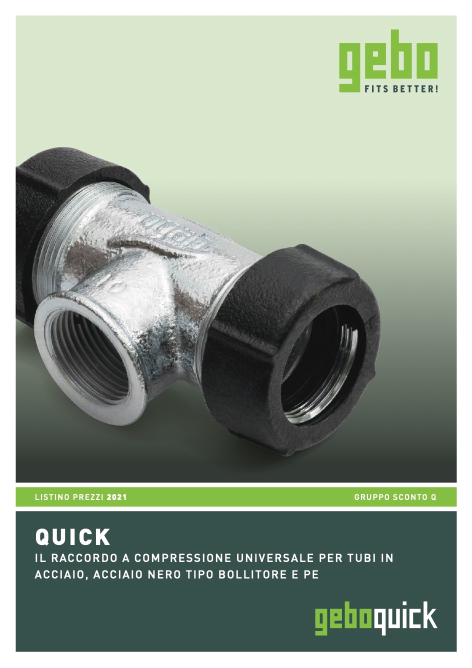 Liste de prix Gebo QUICK