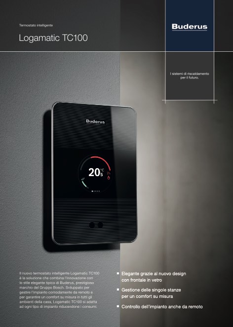 Catalogue Buderus Logamatic TC 100
