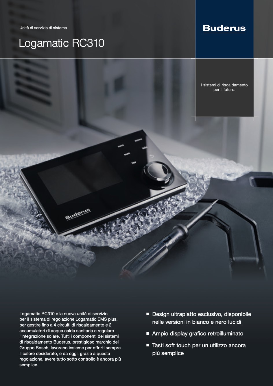 Catalogue Buderus Logamatic RC310