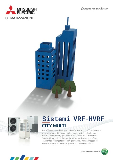 Catalogue Mitsubishi Electric Sistemi VRF-HVRF