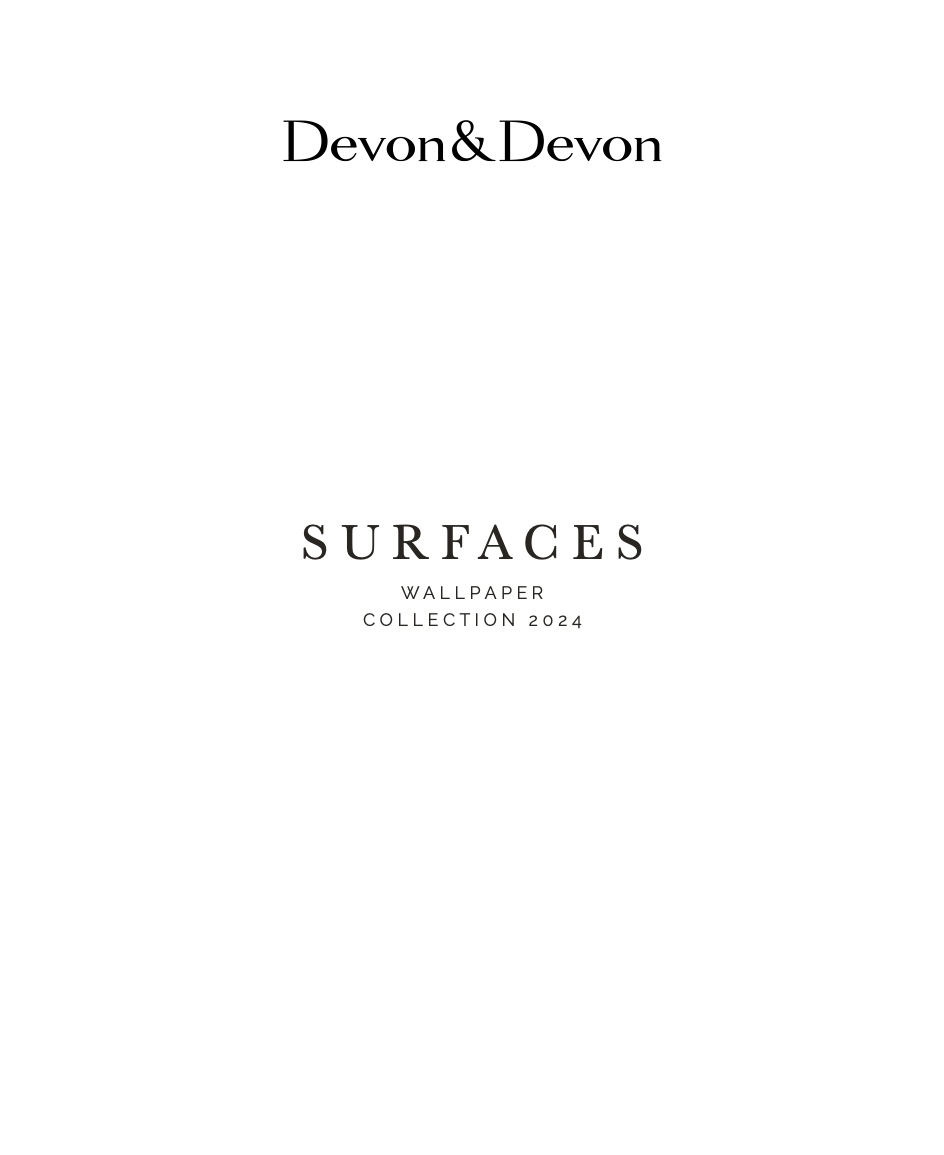Price list Devon&Devon Surfaces 2024 - Wallpaper