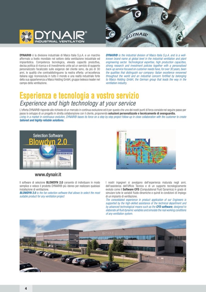Dynair - 1 - Ventilatori per l'industria e l'edilizia