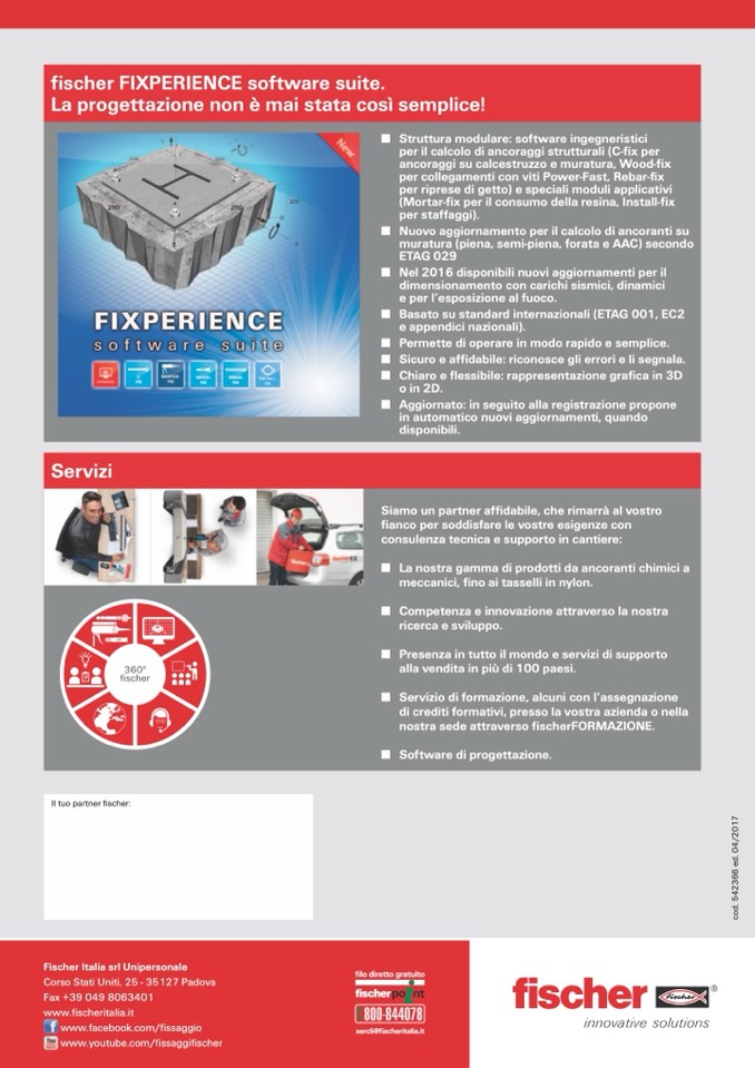 Fischer - Punte professionali